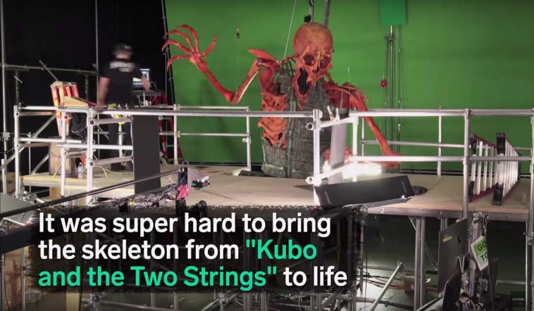 Check Out How The Skeleton From Kubo And The Strings Was Made.