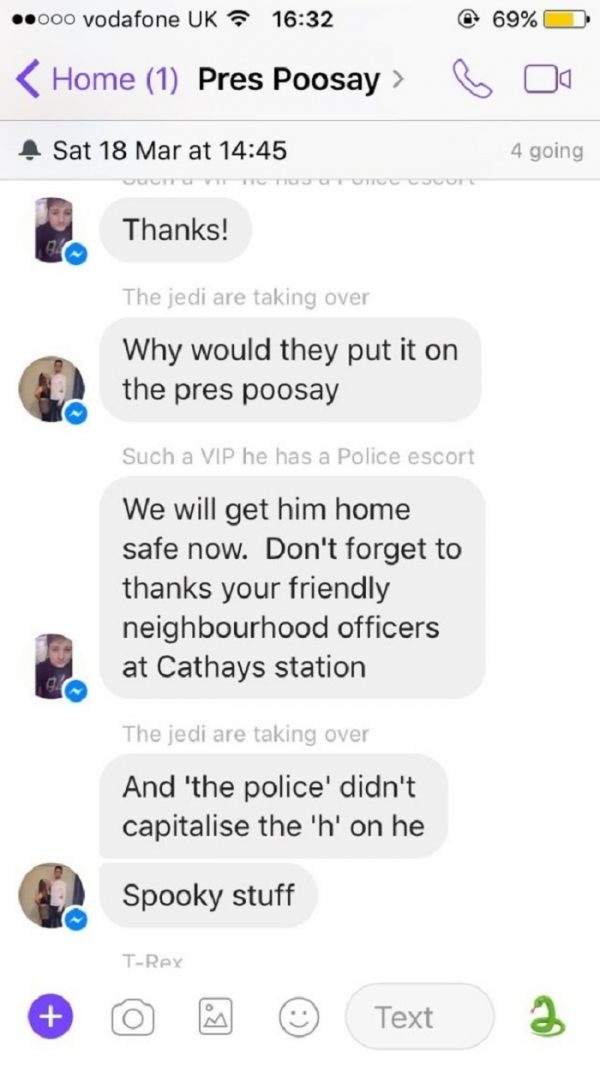 This Group Chat Was Crashed By The Police In The Most WTF Way